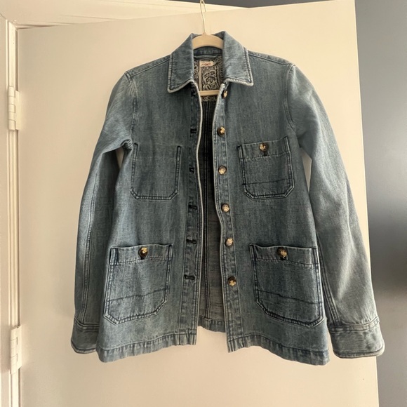 Faherty | Jackets & Coats | Faherty Brand Denim Chore Jacket | Poshmark